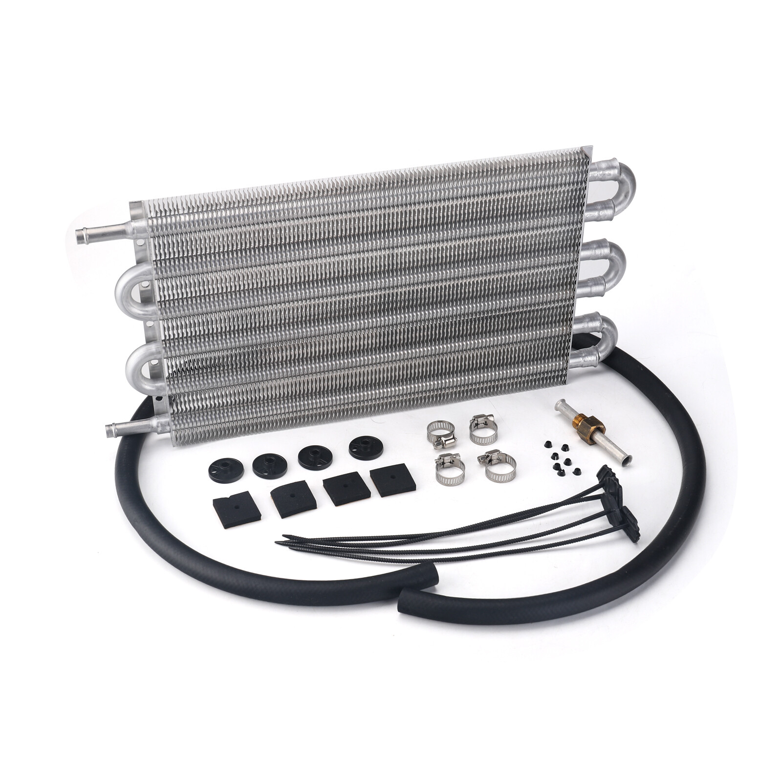 6 Rows Universal Aluminum Remote Transmission Oil Cooler Radiator ...