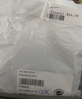 Geniuine Can-Am 715900382 Brake Pads, REAR RIGHT, Defender Traxter HD8 ...