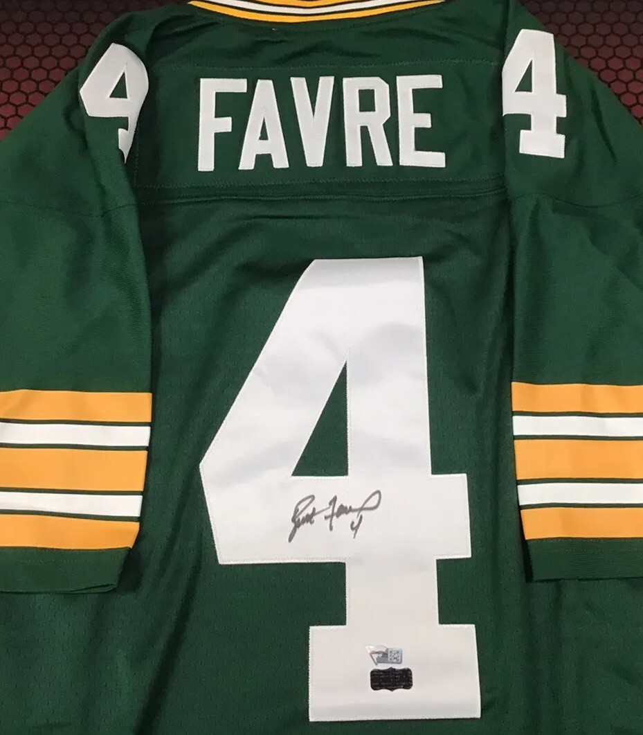 Brett Favre | Autographed Football Memorabilia & NFL Merchandise