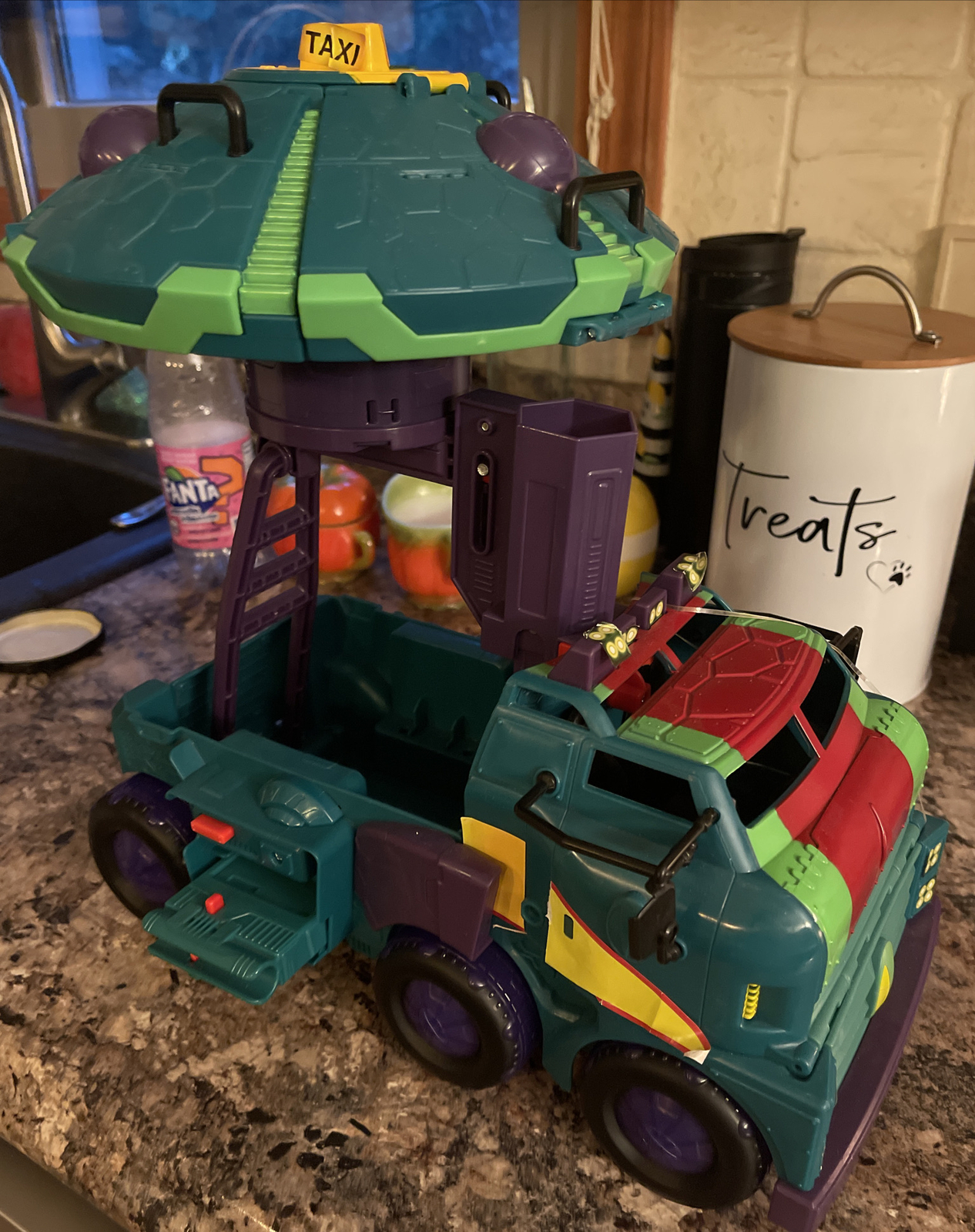 Rise of the TMNT Teenage Mutant Ninja Turtles Turtle TANK Taxi Vehicle ...