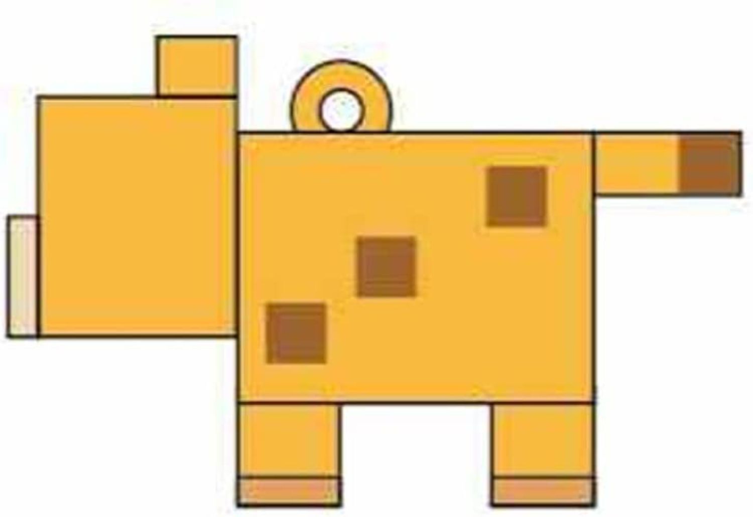 Minecraft Papercraft Ocelot