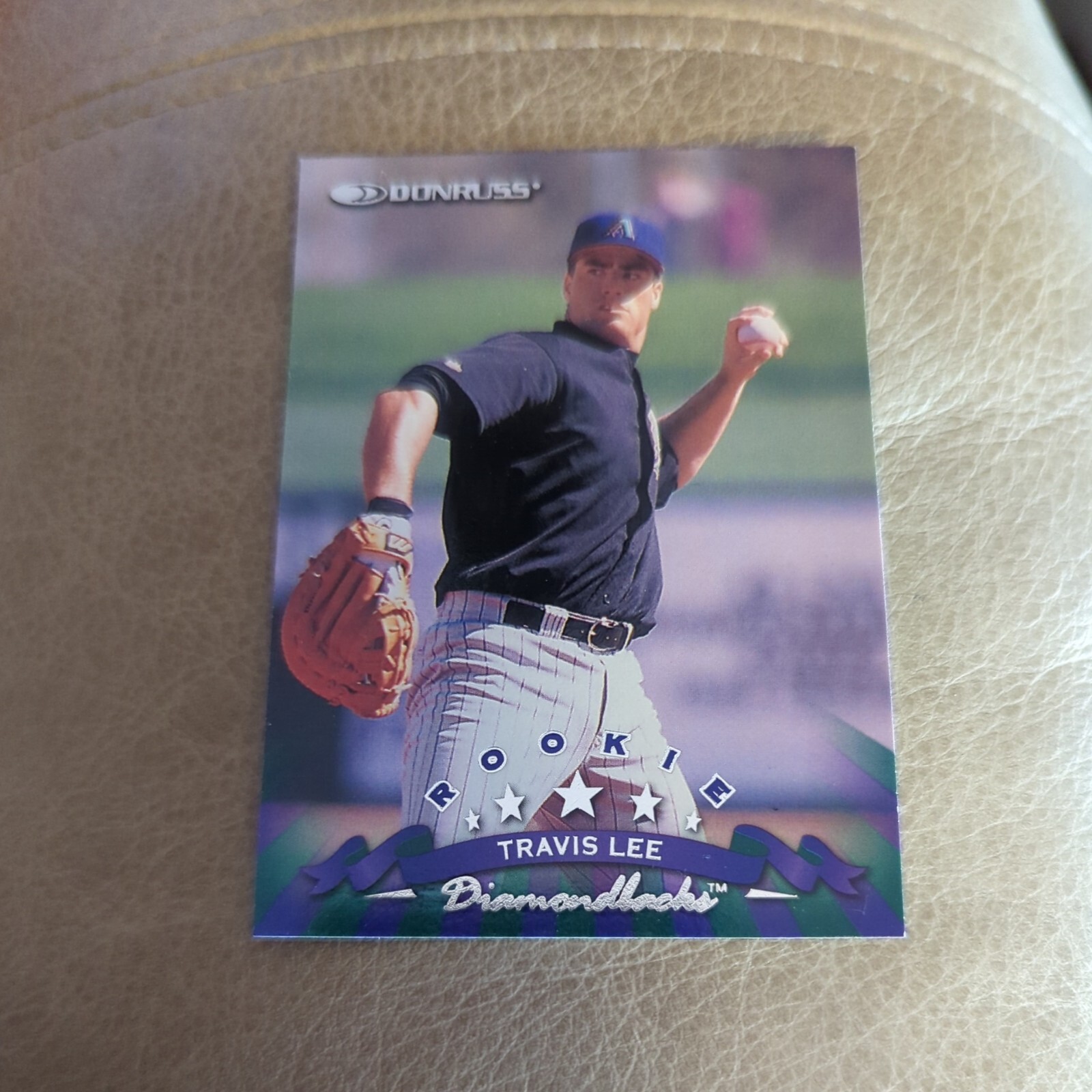 TRAVIS LEE 1998 Donruss Baseball ROOKIE Card #334 Arizona Diamondbacks ...