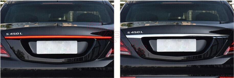 Fit For 2014-2020 Benz S-Class W222 Rear Door Trunk LED Tail Light Trim ...
