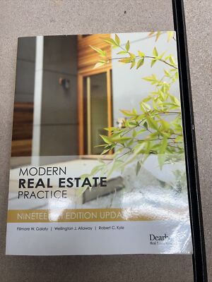 Modern Real Estate Practice 19th Edition (Softcover, 2016) | eBay