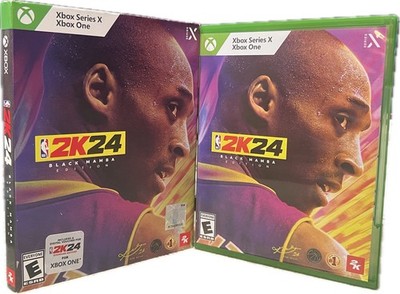 NBA 2K24 Black Mamba Edition Case + Manual ONLY (No Game) Xbox One ...