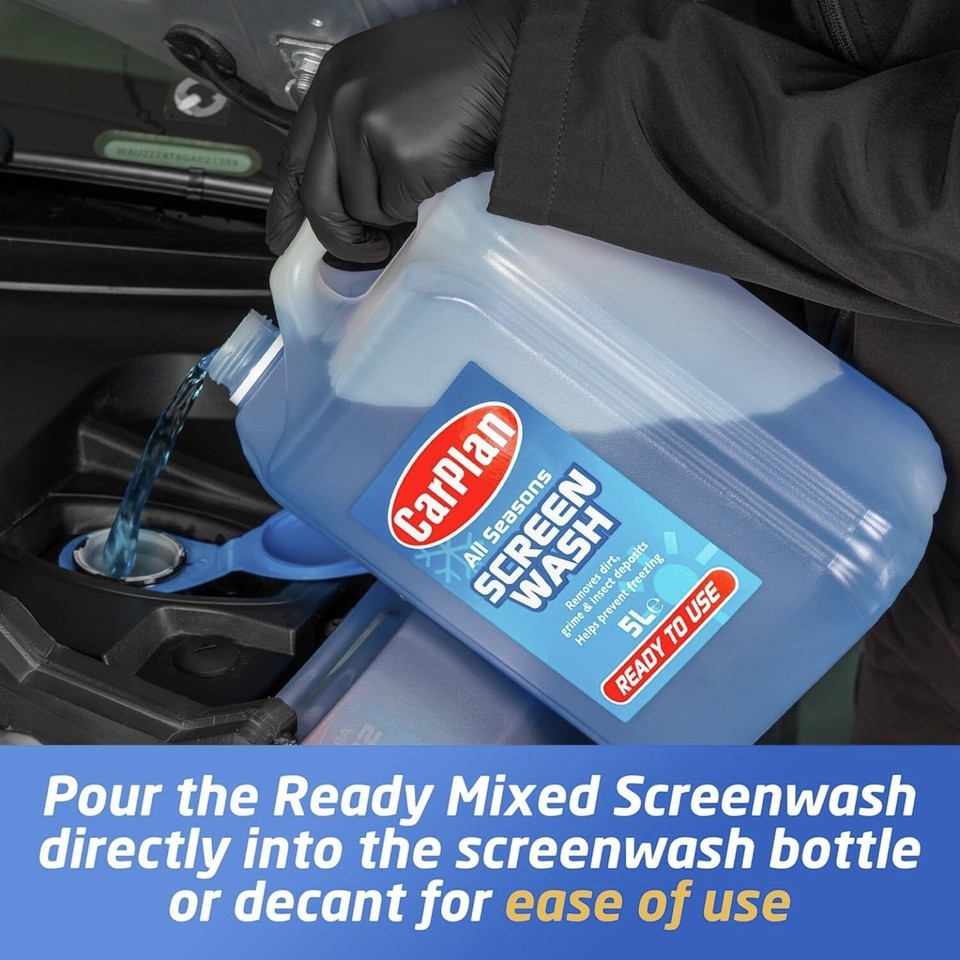 Carplan All Seasons Ready Mixed Screen Wash 5ltr | eBay UK