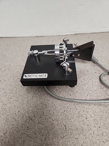 Used Bencher Lambic Paddle Key For Ham Radio Morse Code Not Tested | eBay