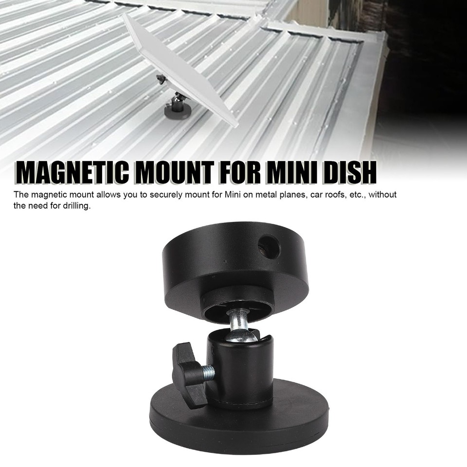 Magnetic Mount For Mini Portable Adjustable Angle Magnetic Base Dish ...