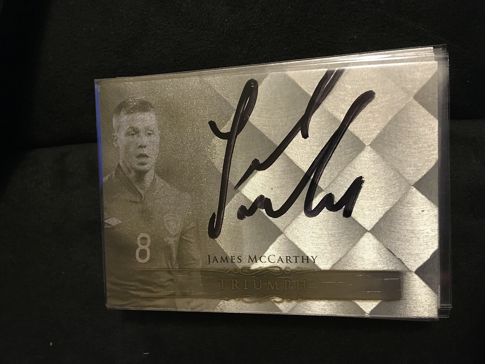 2015 Futera Unique Autograph Triumph James McCarthy #/45 | eBay