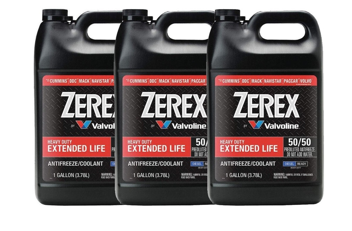 Zerex Antifreeze Zerex ZX001 Antifreeze Coolant - 1 Gallon Concentrate ...
