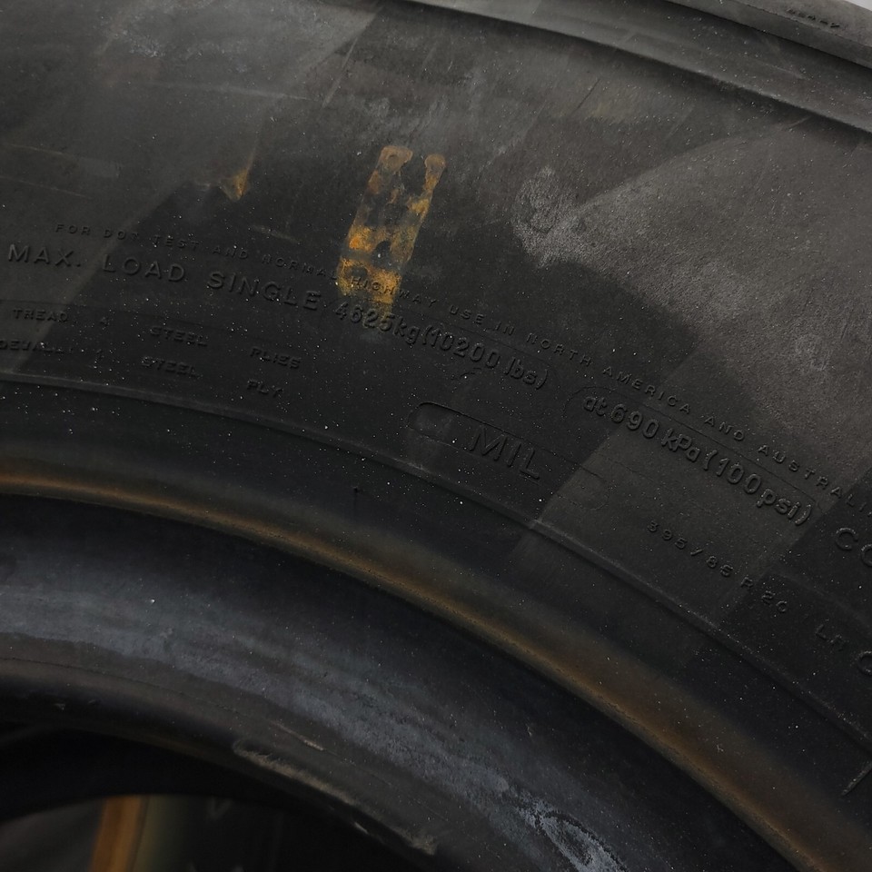 395/85R20 Michelin XML Military LMTV Truck Tires (14PR) Full Tread ...