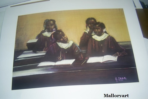 THE NATURE OF THINGS African American Childrens Art Poster Print By ...