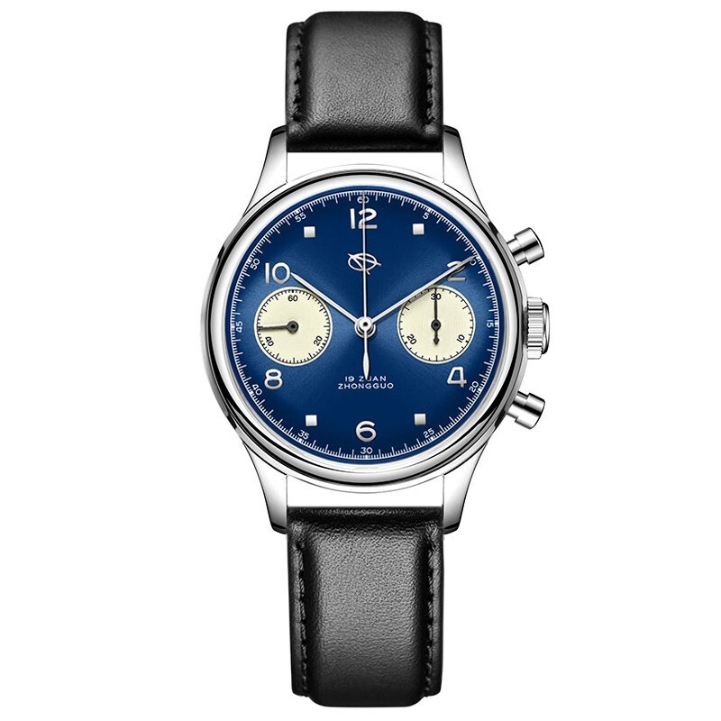 1963 Dong Feng HKED Seagull ST19 Chronograph watch 38mm Swan Neck Venus ...