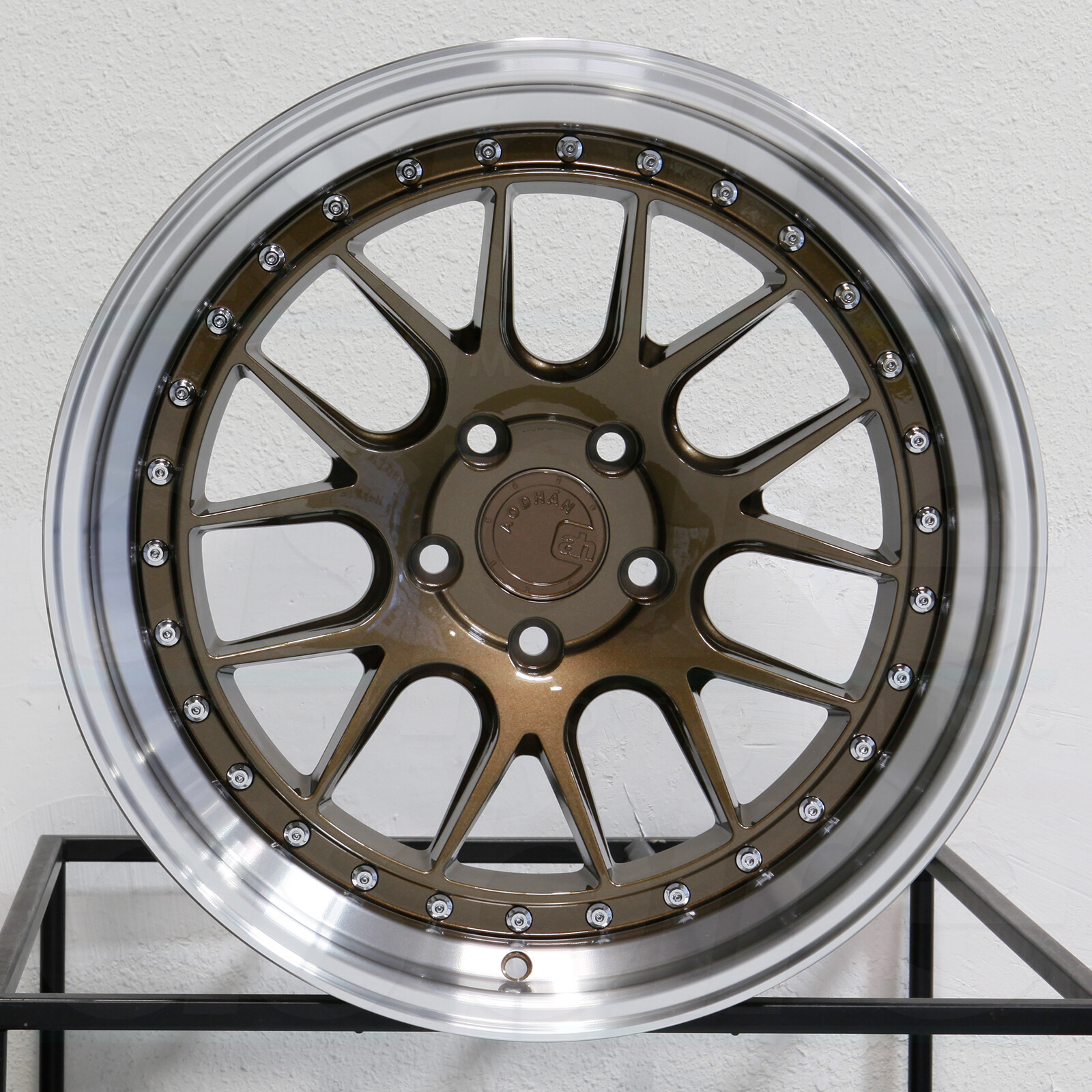 4-New 18" Aodhan DS06 DS6 Wheels 18x9.5 5x114.3 30 Bronze Rims 73.1 ...
