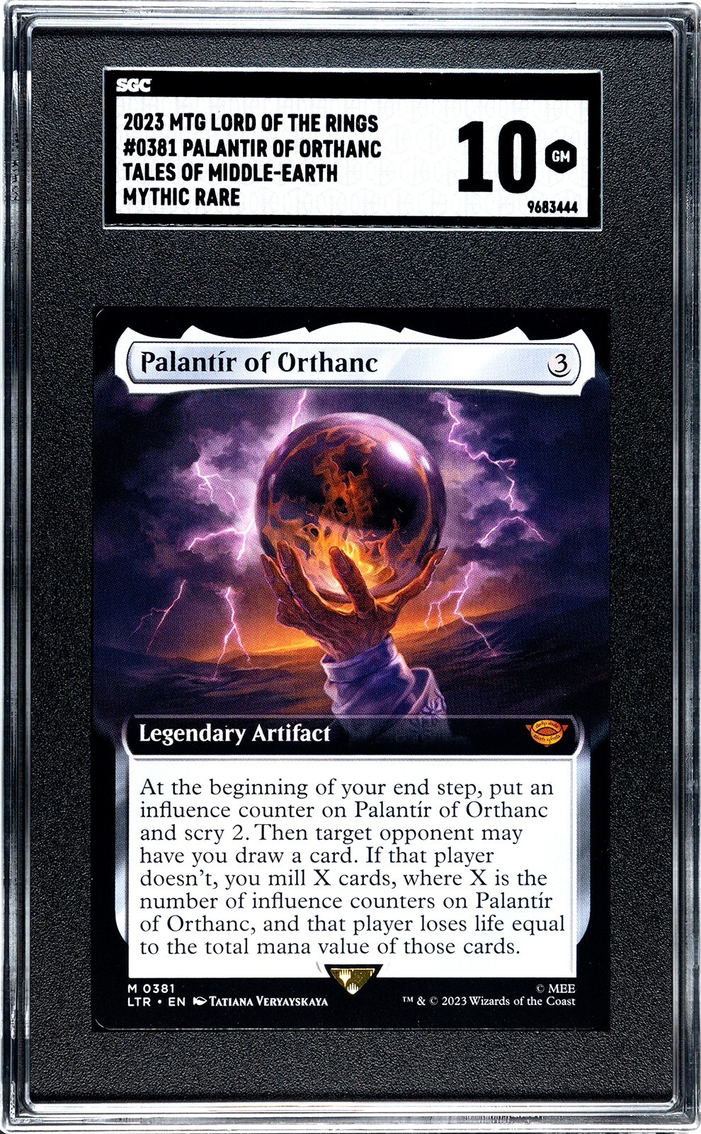 MTG Palantir of Orthanc The Lord of the Rings: Tales of Middle-earth ...