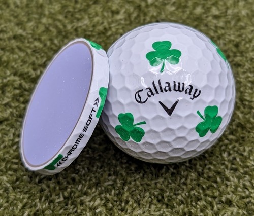 Callaway Truvis Cross Section Golf Ball Marker - Shamrocks Clover | eBay