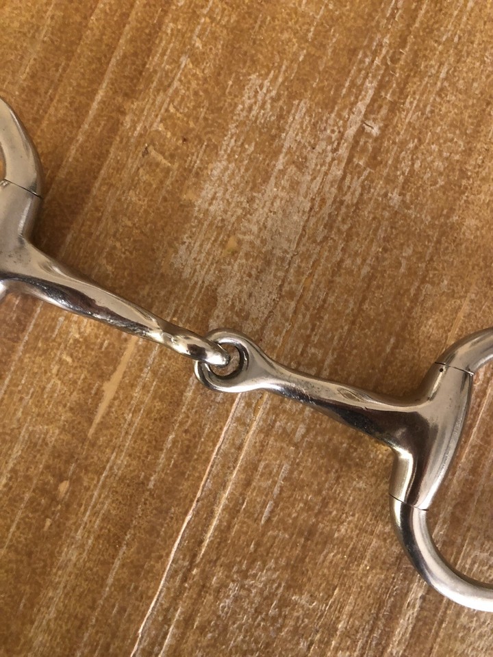 Korsteel Eggbutt Snaffle Horse Bit 5” Very Slow Twist Single Joint Used VGC | eBay