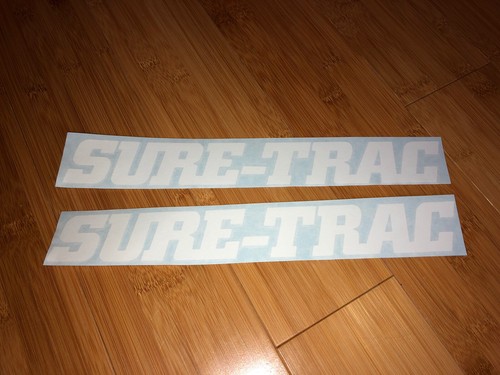 12" Sure-Trac Trailer Replacement Stickers (Set Of 2) Old Design Dump ...