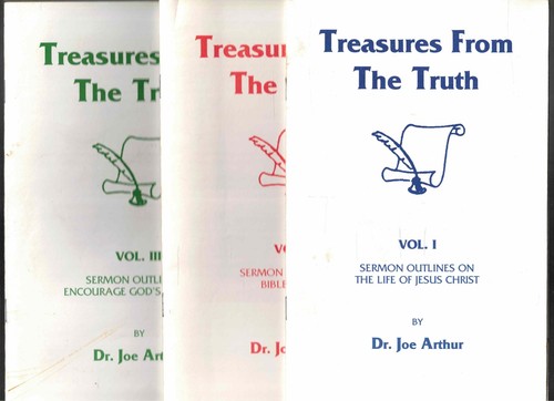 Treasures From The Truth Sermon Outlines (3-Volume Set) by Dr. Joe ...