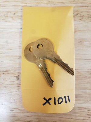 1101X 8025 keys for 1965-2012 Coleman Campar PopUP Step Up Door, Pre ...