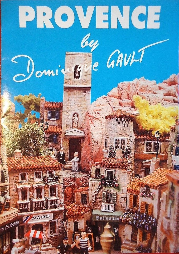 MINIATURE DOMINIQUE GAULT CERAMIC J CARLTON PARIS PROVENCE ARCADE MAS ...