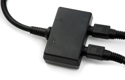 Dual AC Adapter Box; Clevo/ MSI laptops; for 2x 230W/280W/330W AC ...