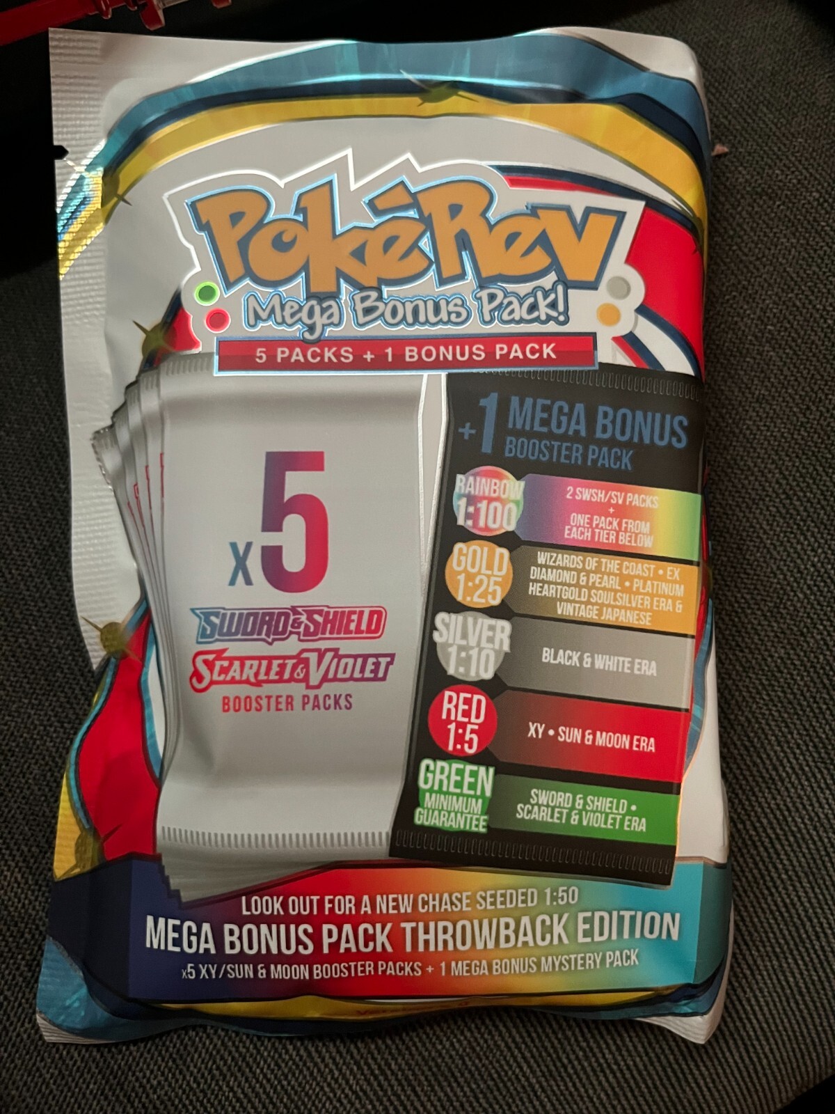 PokeRev 5.0 Live Opening - 5 Booster Packs + 1 Bonus Pack - Pokémon TCG ...