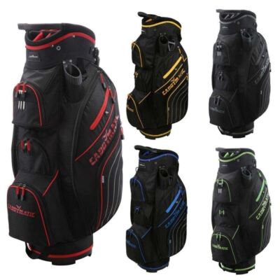 Caddymatic Golf Deluxe 14-Way Trolley Cart Bag | eBay UK
