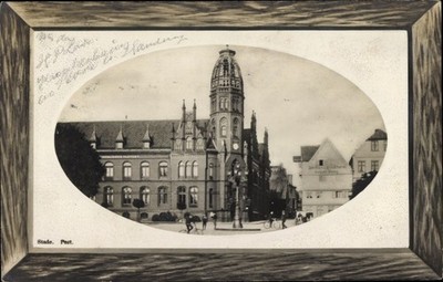 Präge Passepartout Ak Niedersachsen, Postgebäude - 3688460 | eBay.de