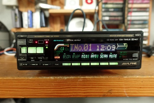 Alpine 7949 JG. One Of Top Alpine CD Deck. Aux Input. | eBay