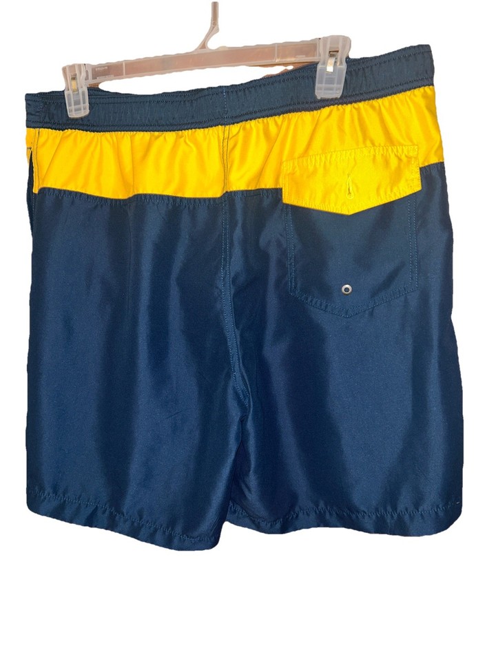 Ron Jon Boardshorts Mens Striped Colorblock Swim Trunks Surf Shop 9 ...