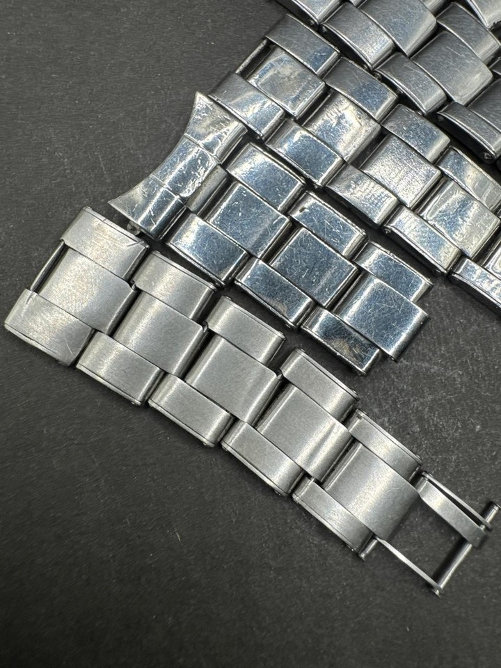 Vintage Rolex oyster Rivet Lots 5 partial Bracelet for Daytona air king ...