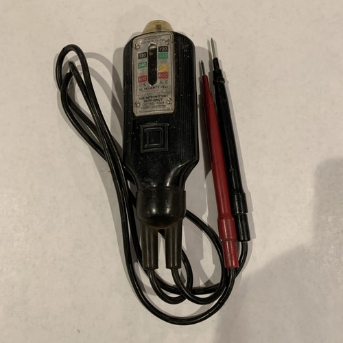 Vintage Square D No 5008 Wigginton Voltage Tester | eBay