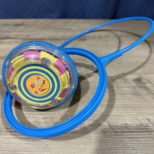 Vintage 1995 Tiger Skip It Toy Crystal Twist RARE - Blue COUNTER WORKS ...