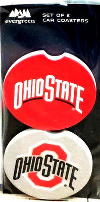 Ohio State Buckeyes Car Coasters Set of 2 | eBay