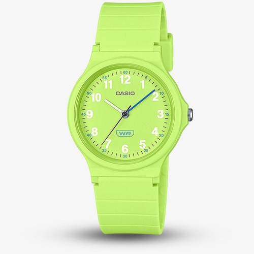 Casio LQ Green Ruber Watch LQ-24B-3BEF | eBay