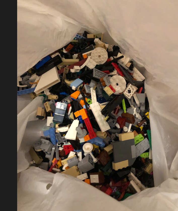 9 lb 10oz Lego Bulk Misc Parts & Pieces space shuttle Super Mario ...
