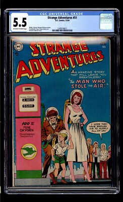 Strange Adventures #51 1954 CGC 5.5 FN- OW/W High Definition Scans** | eBay