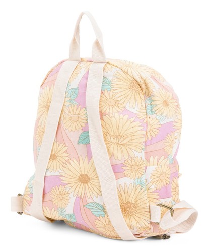 Billabong Mini Mama Canvas Backpack Floral Girls Teens Women Pinapple ...