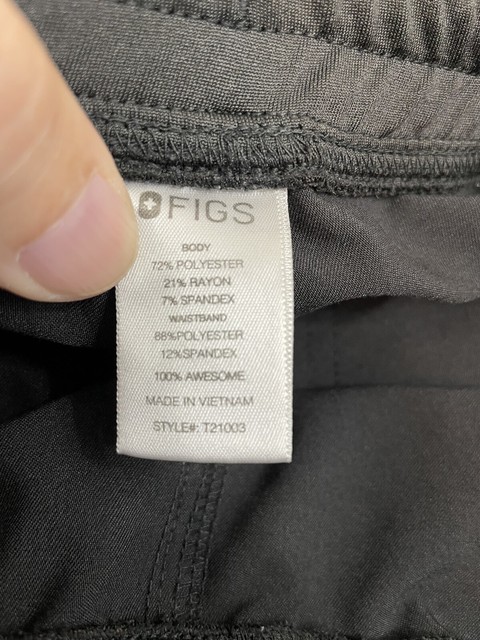 FIGS Scrub Pants Livingston Women's 2xl Black T21003 for sale online | eBay