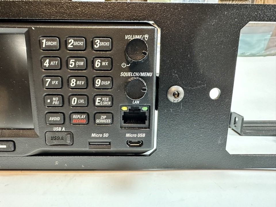 19” Rack Mount Panel For Uniden SDS200 Scanner Dual Mount MISCUT ...