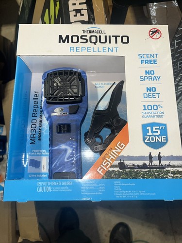 Thermacell Mosquito Repellent - MR300 Repeller Mossy Oak Blue Marlin ...