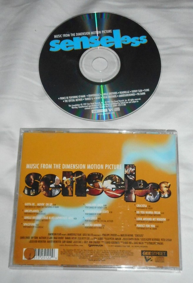 SENSELESS [Original Soundtrack] CD 1998 Gee Street 638813251229| eBay
