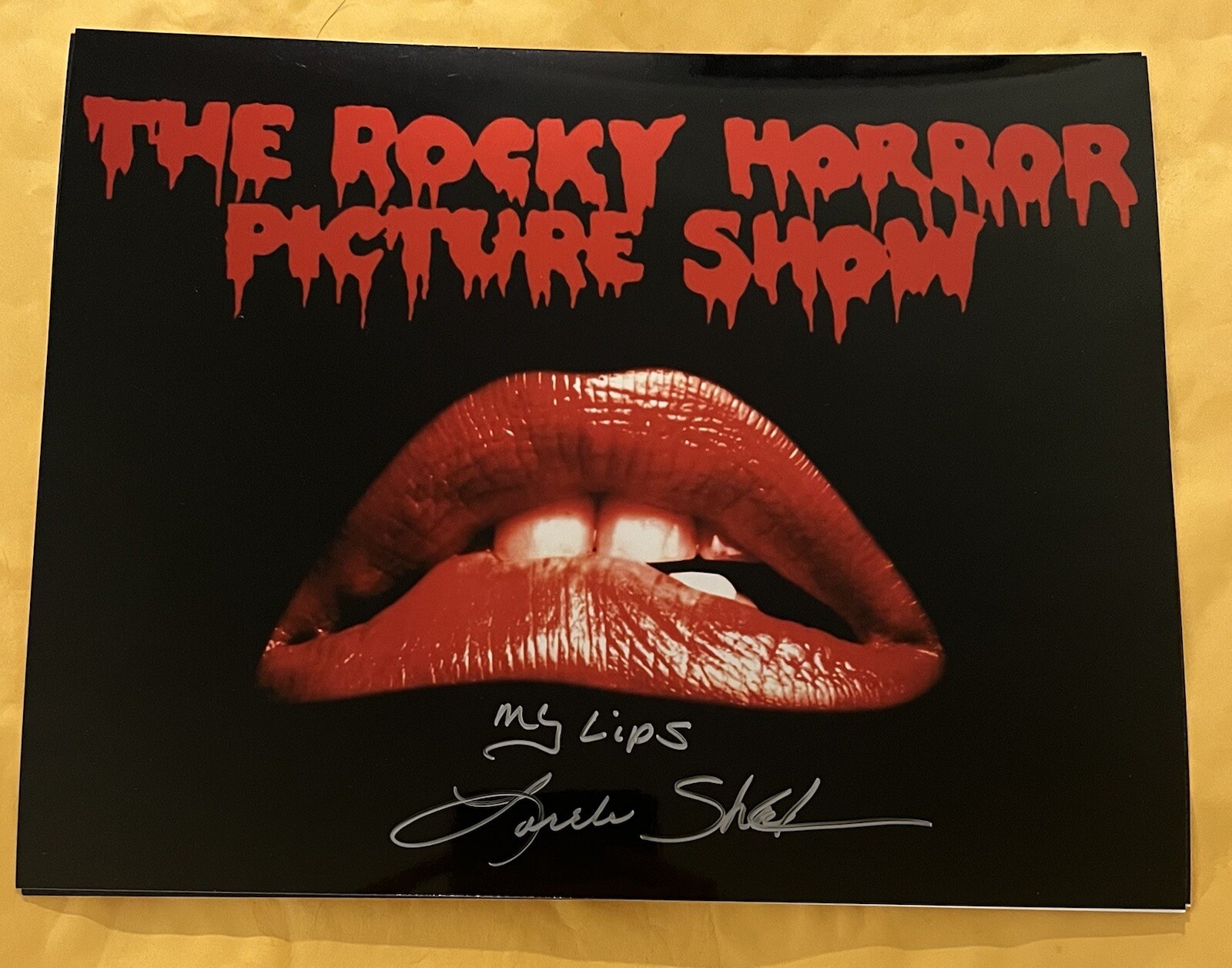 Lorelei shark signed autographed Photo The Rocky Horror Picture Show ...