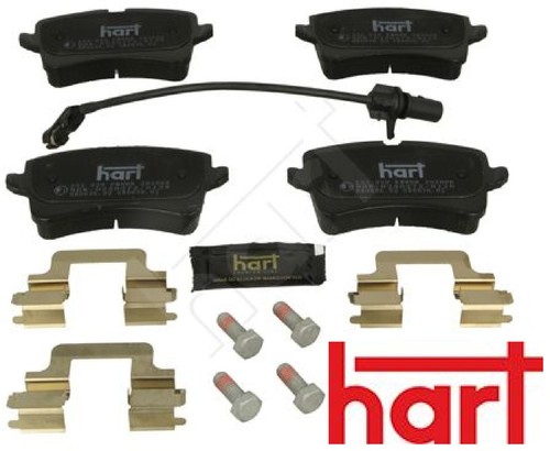 HART 252929 Bremsbelagsatz für Scheibenbremse Bremsbelagsatz ...