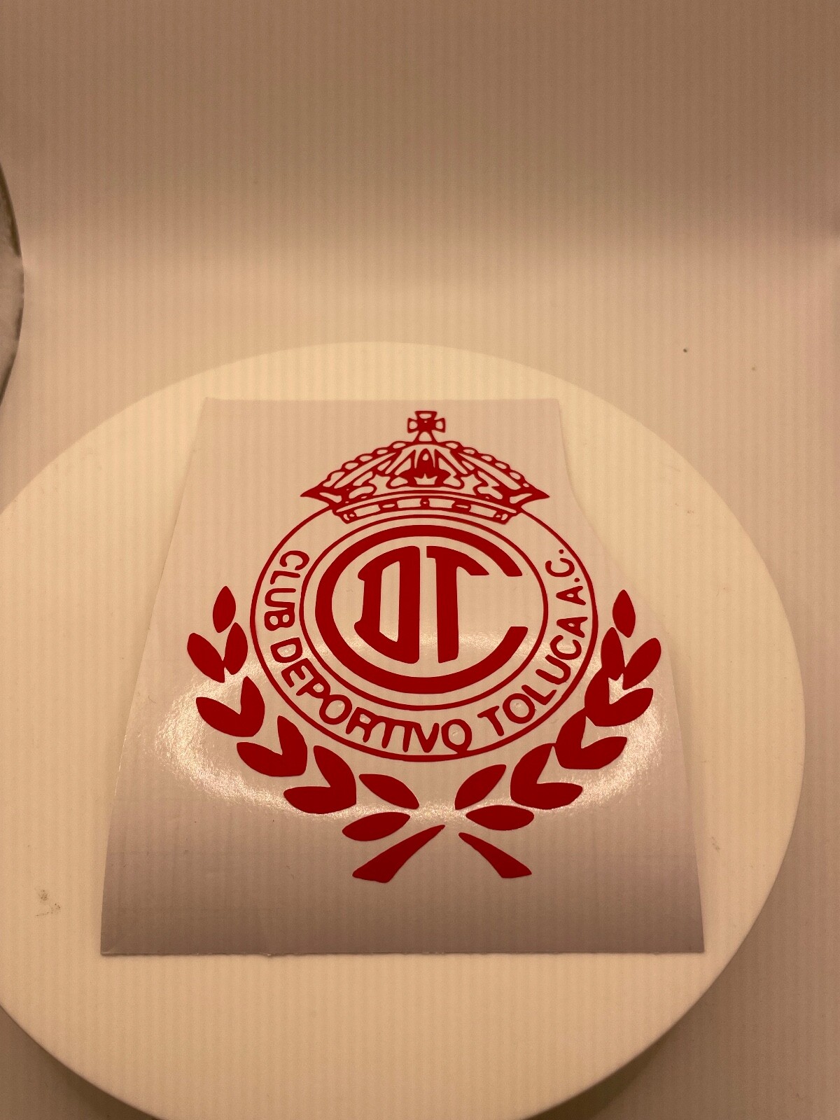 Club Diablos Toluca Mexico Vinyl Sticker Decal Calcomania Color Liga MX ...