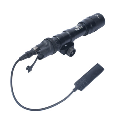 Tactical M600DF Dual Fuel LED Scout Flashlight 1400 Lumens Picatinny ...