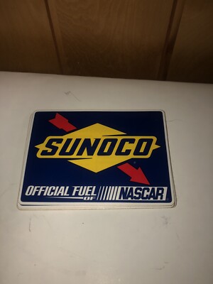 SUNOCO RACING FUEL OFFICIAL FUEL OF NASCAR DECAL STICKER 7x5” | eBay