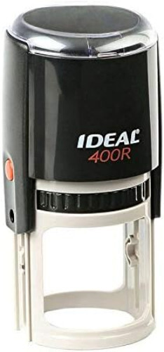 Ideal 400R Name, Date Custom Self Inking Stamp Rubber Stamp Ink Stamp ...