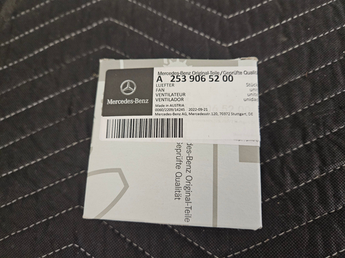 Mecerdes Benz Headlight Cooling Fan GLC CLA CL OEM NEW IN BOX ...